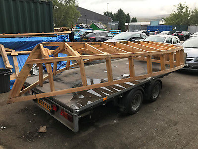 Wooden Fishing Boat Frame Project 15′ X 6′ Jeff Spira Alamitos Make ...