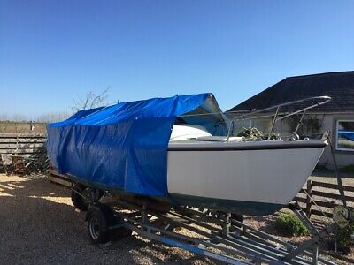 Jaguar 22 Swing Keel Yacht, 4hp Outboard, Excellent Trailer – Cheap Boats