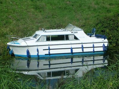 Norman 23′ Mk2 Diesel Inboard Canal River Cabin Cruiser Motor Boat ...