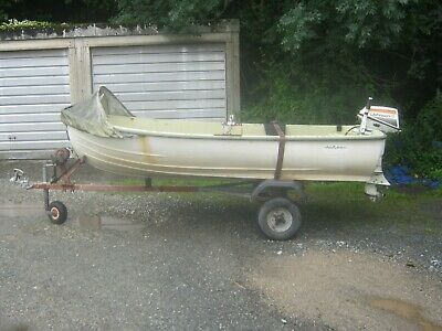 Bonwitco With Fishing Boat Johnson 6hp And Road Trailer – Cheap Boats
