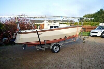 Swift 18 Micro-cupper Sailing Boat. 4 Berth. Cruising/racing. Built In ...