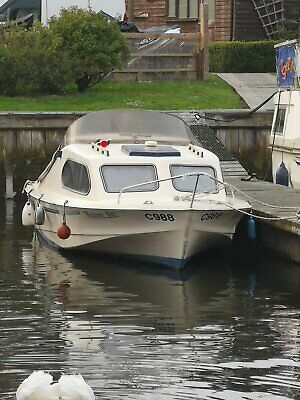 Shetland 535 With Johnson 20hp Boat / Fishing – Cheap Boats