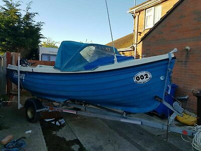 Orkney Fastliner 16+ Fishing Boat Tohatsu 9.8 Outboard 2016 Four Stroke ...