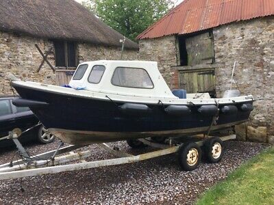 Orkney Fastliner 19 Fishing Boat With Trailer And 35hp Honda Four ...