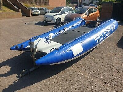 2012 Aquarius Thundercat Zapcat Powerboat Rib Inflatable Race Boat Slip ...