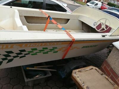 Speed Boat Project 1980s? Broom Scorpio – Cheap Boats