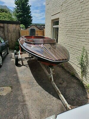 Speedboat Speed Boat With Trailer Ready For The Water – Cheap Boats