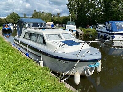 Norman 23 Cabin Cruiser Canal Boat – Cheap Boats