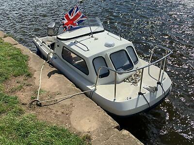 17ft Dory Fishing Boat Including 60bh Tohatsu Outboard – Cheap Boats