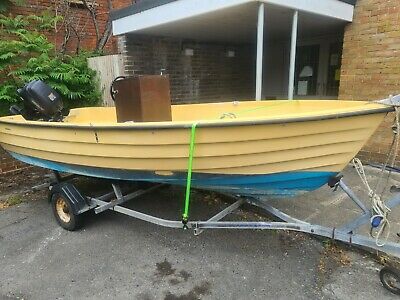 Bonwitco 400 14ft Fishing Boat 15hp Tohatsu 4 Stroke Outboard Hallmark ...