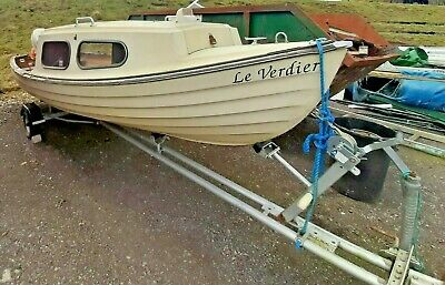 Fishing Boat. Bonwitco With 450 4.75m + Console & Cabin – Cheap Boats