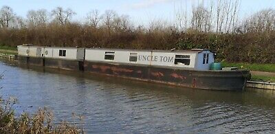 70 Foot Project Canal Narrow Boat All Steel Construction – Cheap Boats