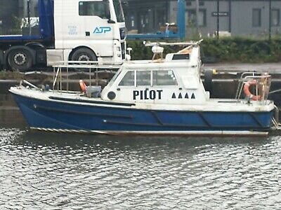 Pilot Fishing Boat, 28ft , Offshore Boat , Twin Diesel Engines. 1986 ...