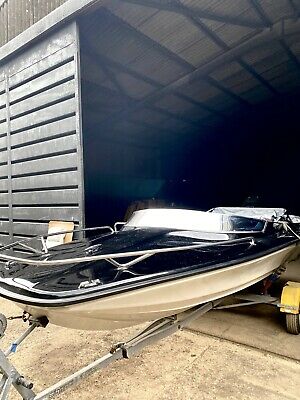 14ft Speed Cruising Fishing Boat And Galvanised Trailer – Cheap Boats