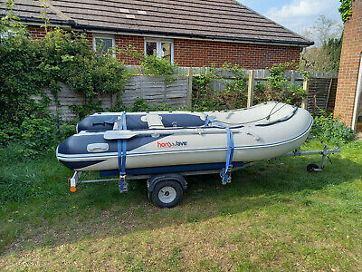 Honwave 350 Inflatable Boat Nearly New And Little Used – Cheap Boats