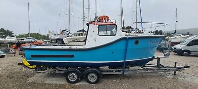 Colvic Seaworker 22 Fishing Boat & Avonride / Rm 2700kg Twin Axle ...