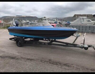 17ft Speed Boat 70hp Yamaha Engine – Cheap Boats