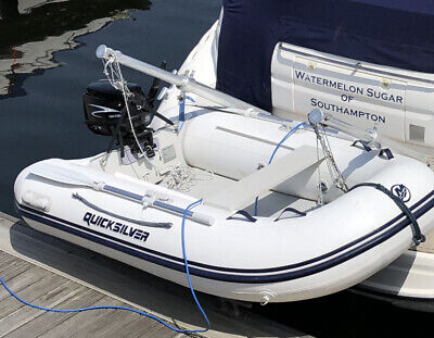 Quicksilver Air Deck 250 White Pvc Inflatable Boat – Cheap Boats