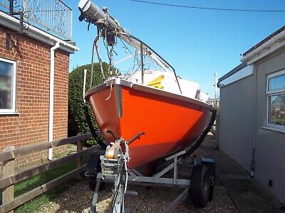 Sailing Boat Ridgeway Pirate 17 Trailer Sailer Drop Keel – Cheap Boats