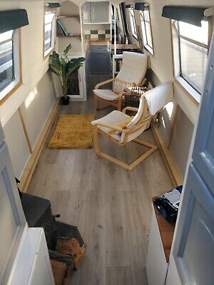 57 Foot Reverse Layout Cruiser Stern Narrow Boat – Cheap Boats