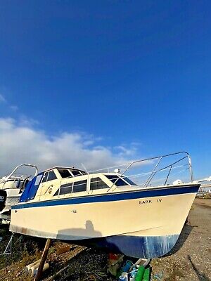 Boat Live Aboard Camper House Project 28ft River Fishing Colvic Cruiser ...