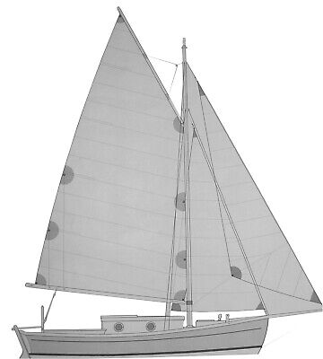 Gaff Rig Yacht Boat 26′ “one Mans Dream” – Cheap Boats