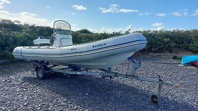 Bombard Explorer 530 Rib Inflatable Boat Tohatsu 50hp Two Stroke ...
