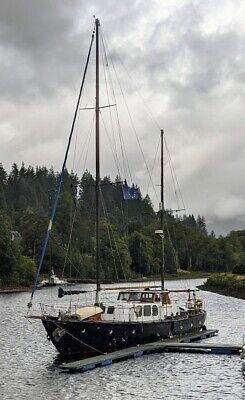 72′ 20m Sailing Classic Ketch Cruiser – Liveaboard Houseboat Sail ...
