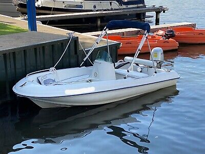 Jeanneau Rigiflex Cap 400 Console 30hp Honda 4 Stroke Family/fishing ...