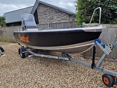 Buster M1 Aluminium Boat With 40hp Yamaha And Trailer. Great Day Boat ...