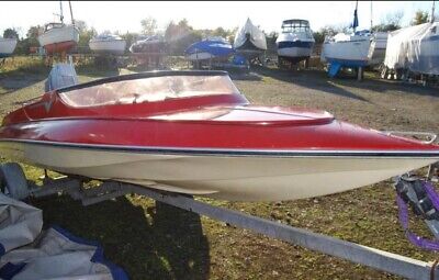 Simms Super V Speed Boat Totally Original!!! – Cheap Boats