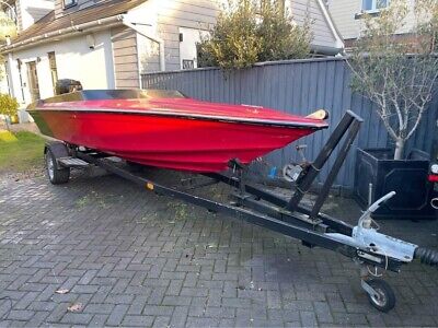 Ring Speed Boat 19ft, Power Boat (phantom) Hull And Trailer Project ...