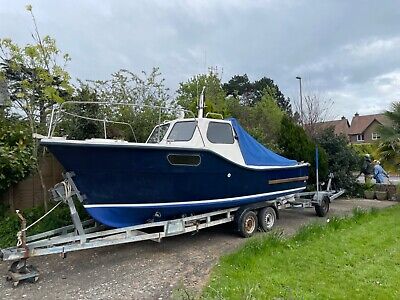 Colvic Seaworker 22 Mk3 Fast Fishing Boat With Trailer – Cheap Boats