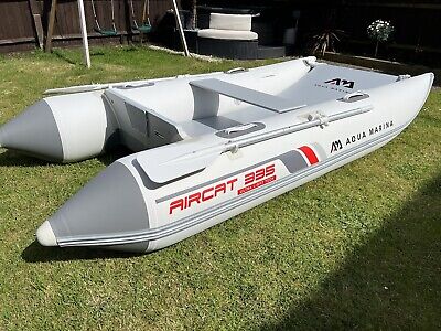 Aqua Marina Aircat 335 3.35 Mtrs 5person Class C With 6hp Outboard ...