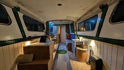 Norman Cruiser 32ft Almost Finished Project, Liveaboard, Canal Boat ...