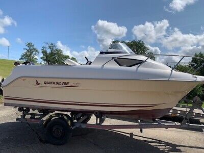 Quicksilver 510 Speed Boat / Day Cruiser / Fishing Platform – Cheap Boats