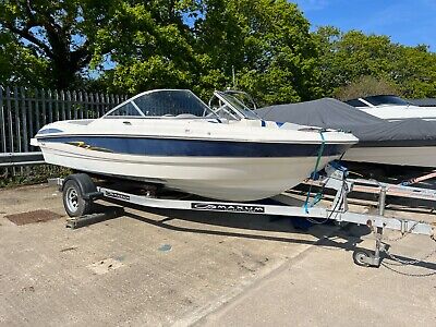 Maxum 1800 Sr Bowrider Speedboat Trailer Bayliner Project No Engine ...