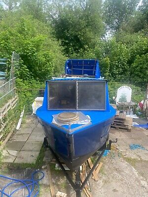 Narrowboats Canalboats Project 22 Feet Steel Narrow Boat And Trailer ...