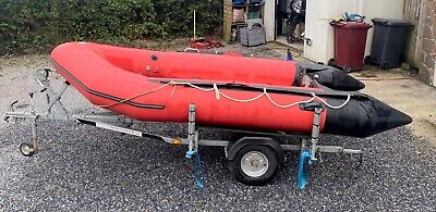 Zodiac Gt Mk2 Classic Inflatable Sib With Bunked Boat Trailer – Cheap Boats