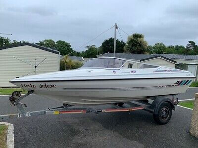 Fletcher Bravo Black Max 150 Speedboat – Cheap Boats