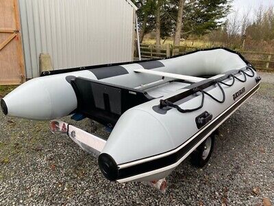 2021 Quicksilver 420hd Inflatable Sib Rib Dinghy Fishing Dive Safety ...